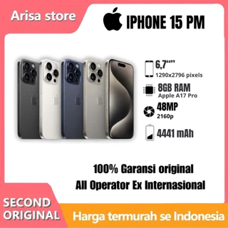 Jual iphone 15 pro max second Harga Terbaik & Termurah Januari 2026 ...