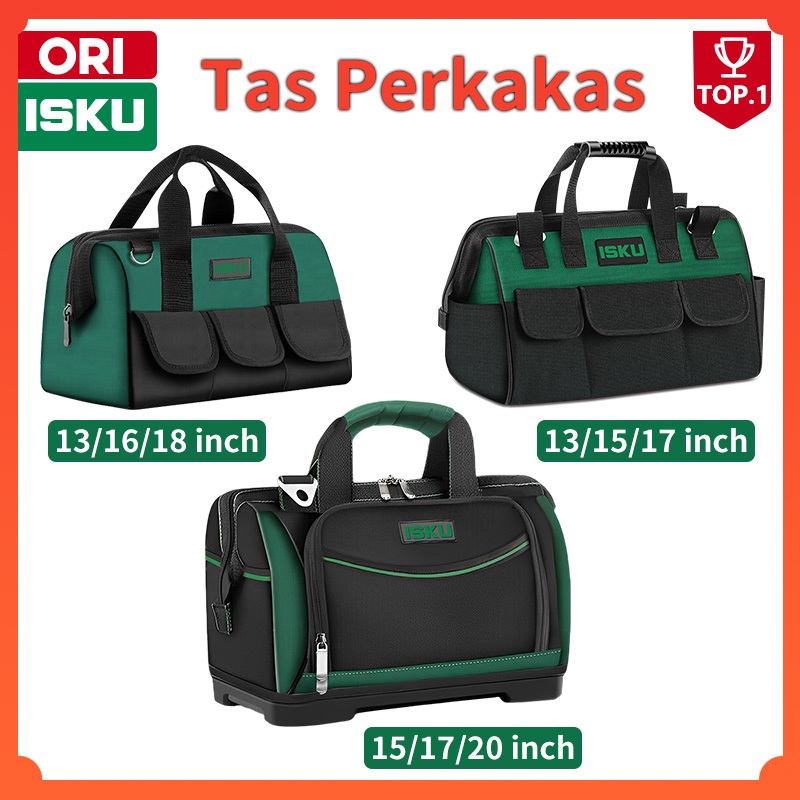 Jual ISKU Toolbag Tool Bag Tatakan Plastik Sol Plastik ABS Tas Perkakas ...