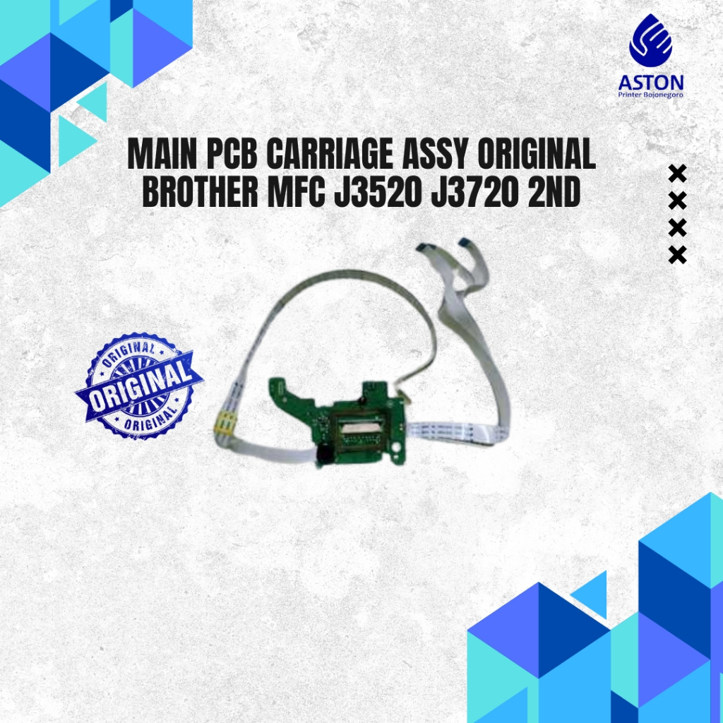 Jual MAIN PCB CARRIAGE ASSY ORIGINAL BROTHER MFC J3520 J3720 2ND ...