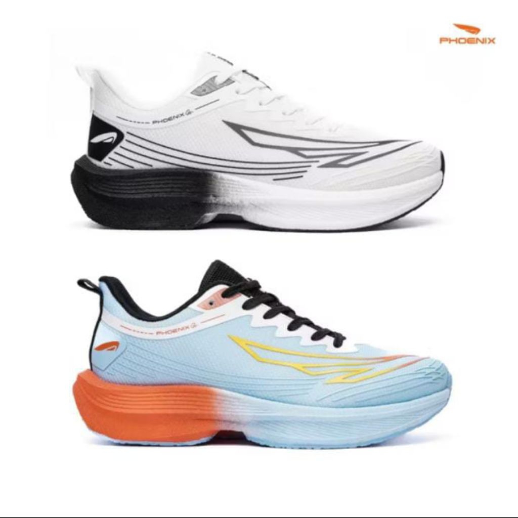 Jual Phoenix Sepatu lari /Running original ELZIO - PUTIH/BIRU/PHOENIX ...