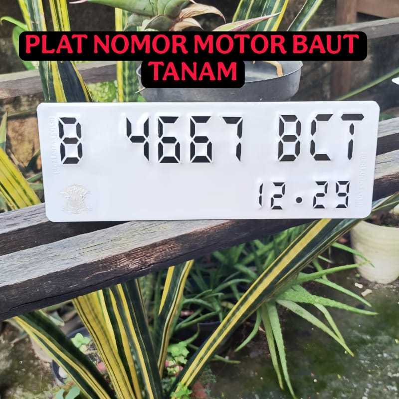 Jual PLAT Baut Tanam Motor Logo Asli Timbul | Bikin Plat Motor Baut ...