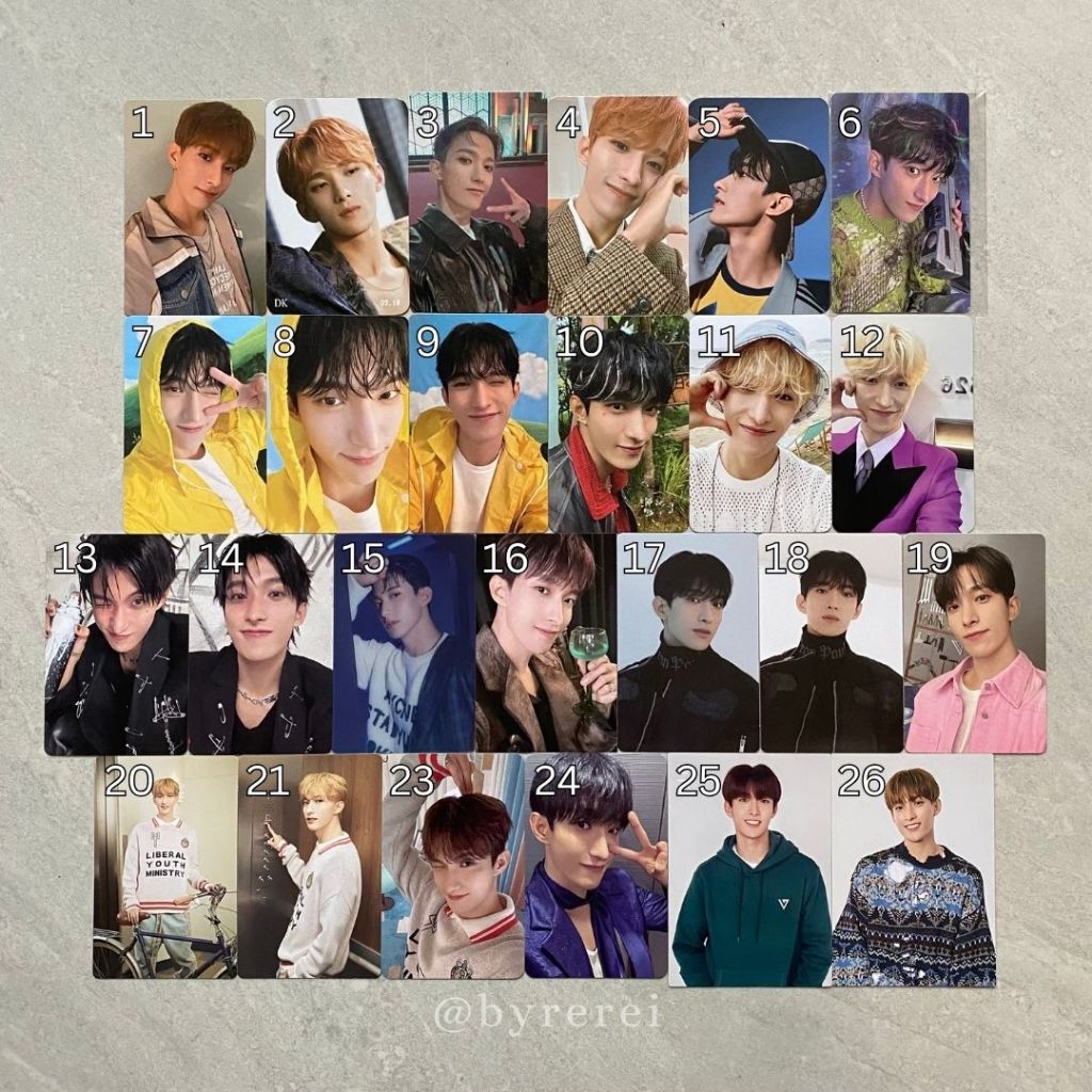 Jual DK Dokyeom Seventeen Official Photocard PC Attacca carat ver carver POB FML green yes24 ...