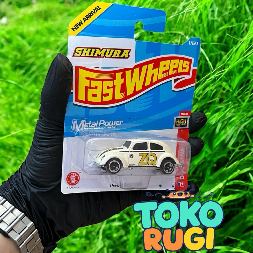 Jual Mobil DieCast Fast Wheels Beetle VW Kodok Miniatur Mobil Vw Beetle ...