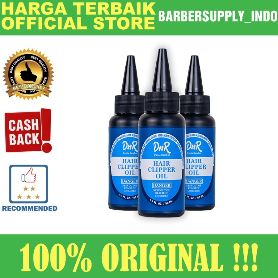 Jual MINYAK CLIPPER ORIGINAL / OIL PISAU MESIN CUKUR DNR 50ML OIL ...