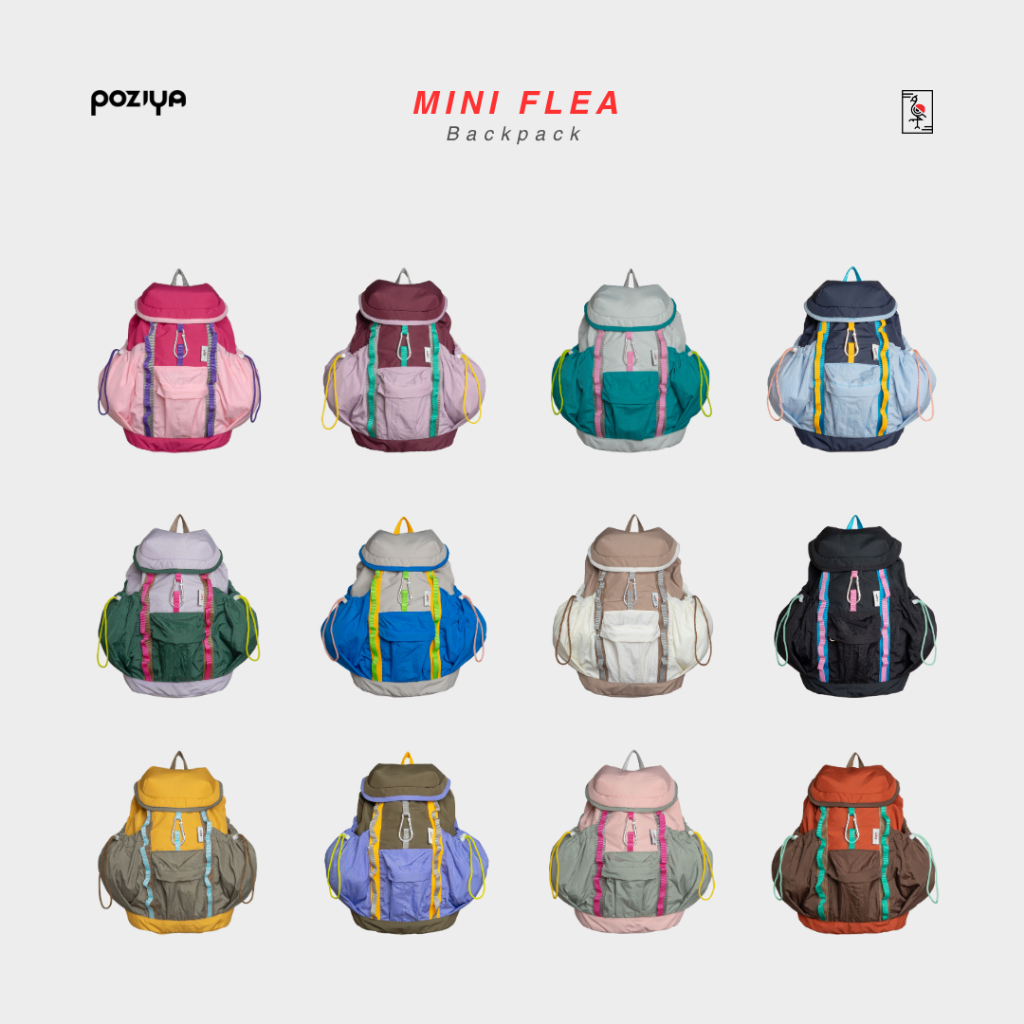 Jual Tas Ransel Mini - Poziya - Mini Flea | Shopee Indonesia