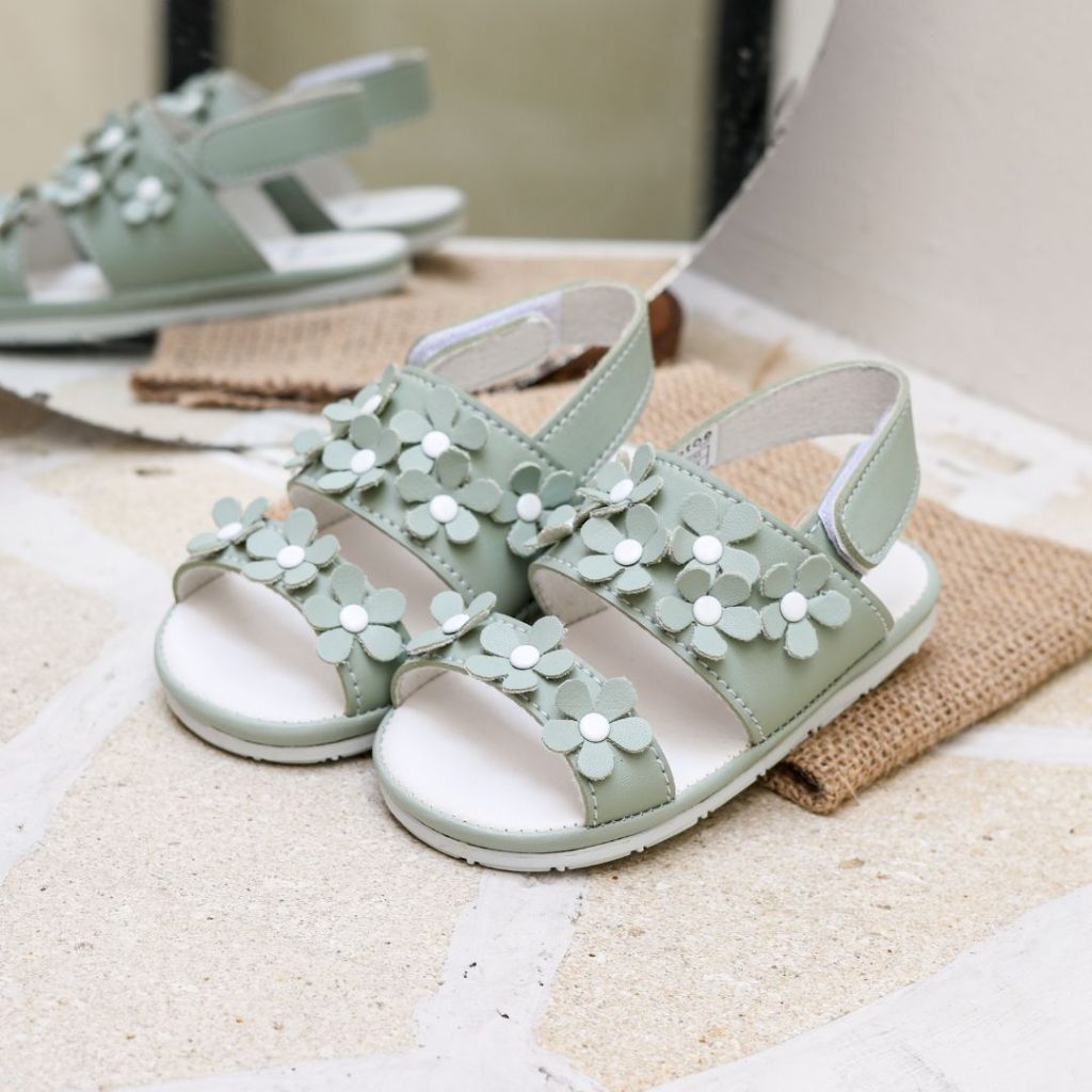 Jual Poptoe Belle - Mint | Sepatu Anak / Bayi | Shopee Indonesia