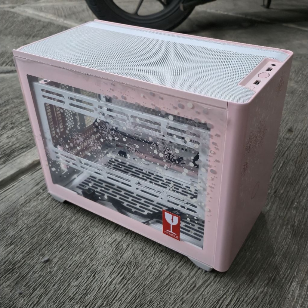 Jual Cooler Master NR200P Sakura Limited Edition mini ITX ( Free 2 Fan ...