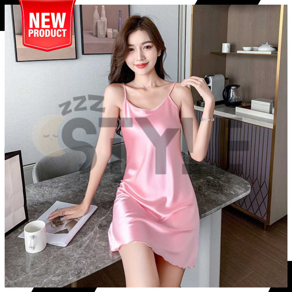 Jual ZzzStyle Baju Tidur Seksi Baju Rumah Santai Sexy Dress Tidur Bahan ...