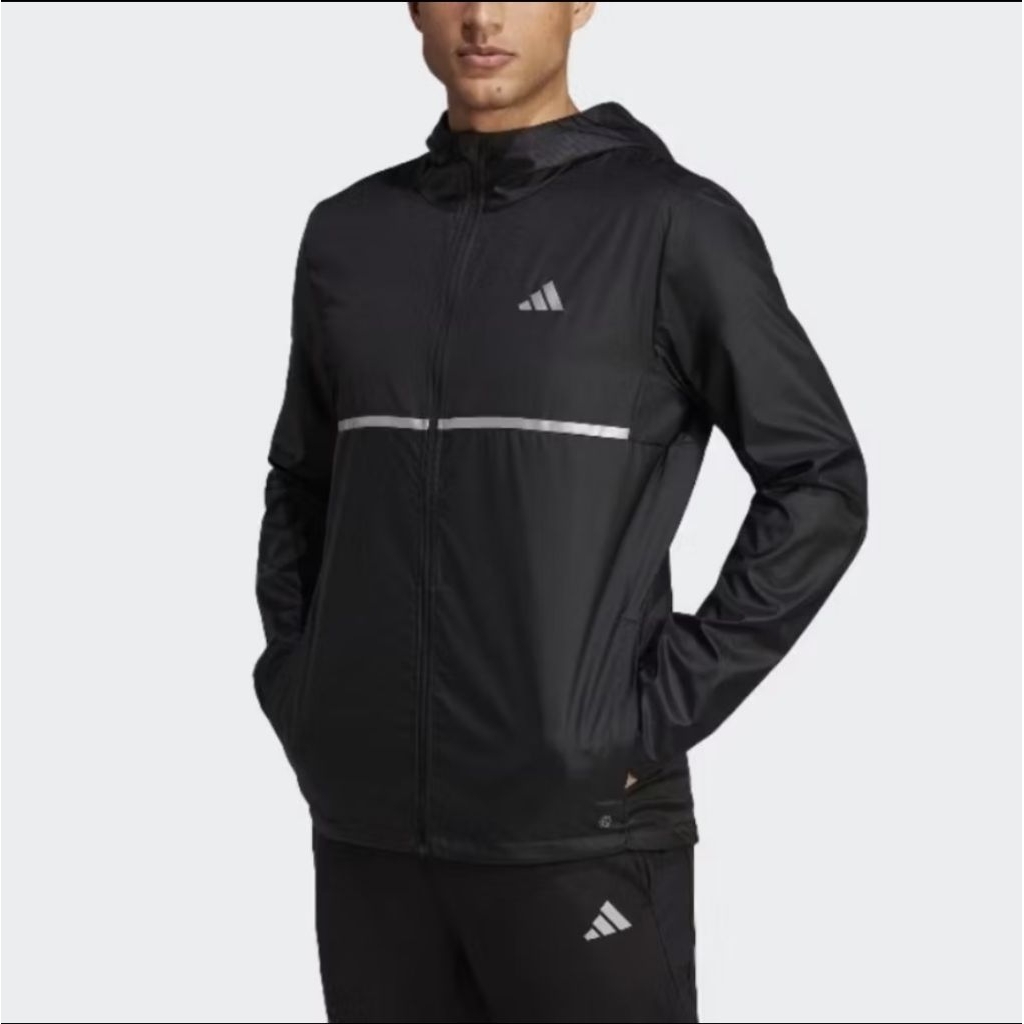 Jual Jaket ADDS Own the Run original Size M | Shopee Indonesia