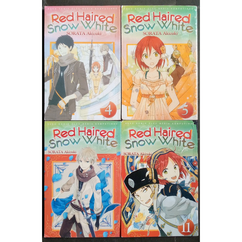 Jual Komik Red Haired Snow White (Kolpri) | Shopee Indonesia