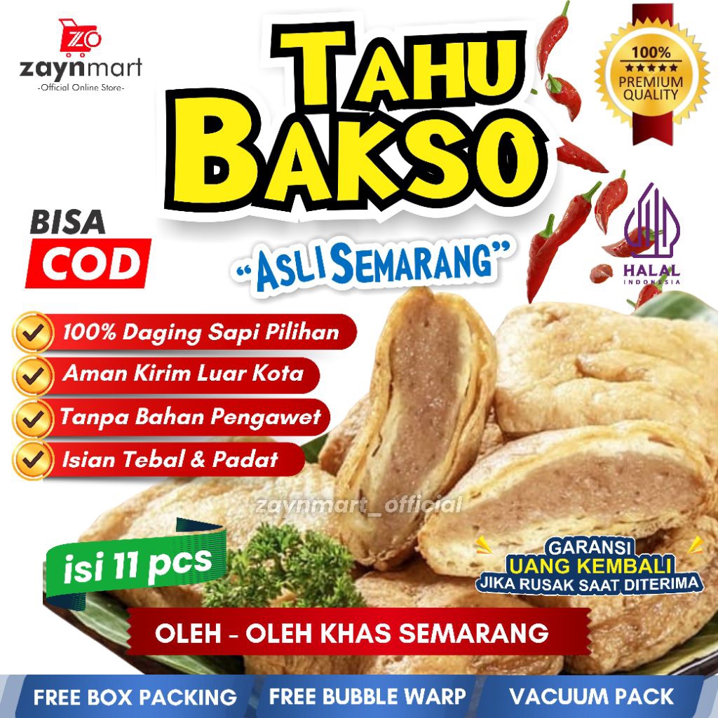 Jual Tahu Bakso Baxo Sapi Semarang ASLI Premium Besar Oleh-oleh Ungaran ...