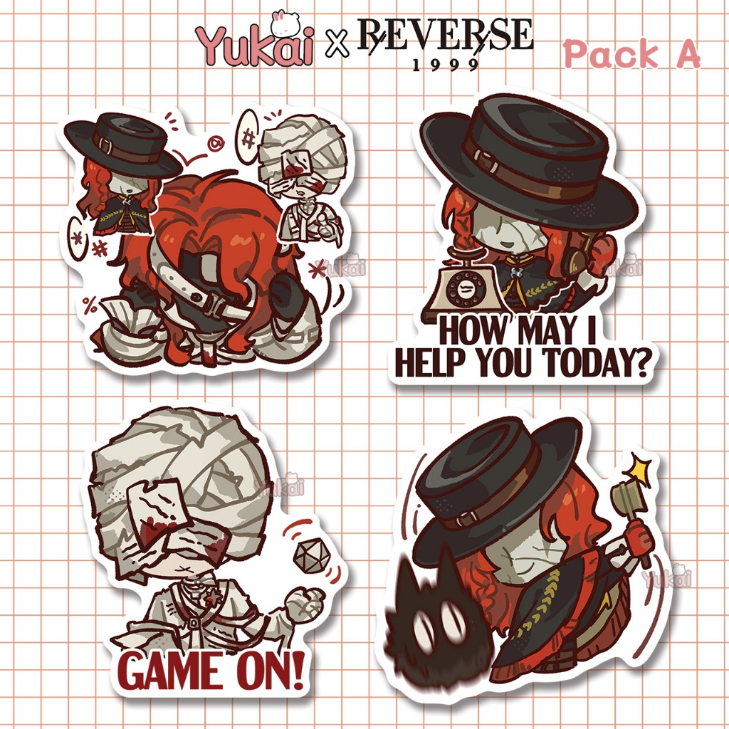 Jual Stiker Aleph Reverse 1999 Premium - Sticker Pack Anime Waterproof ...