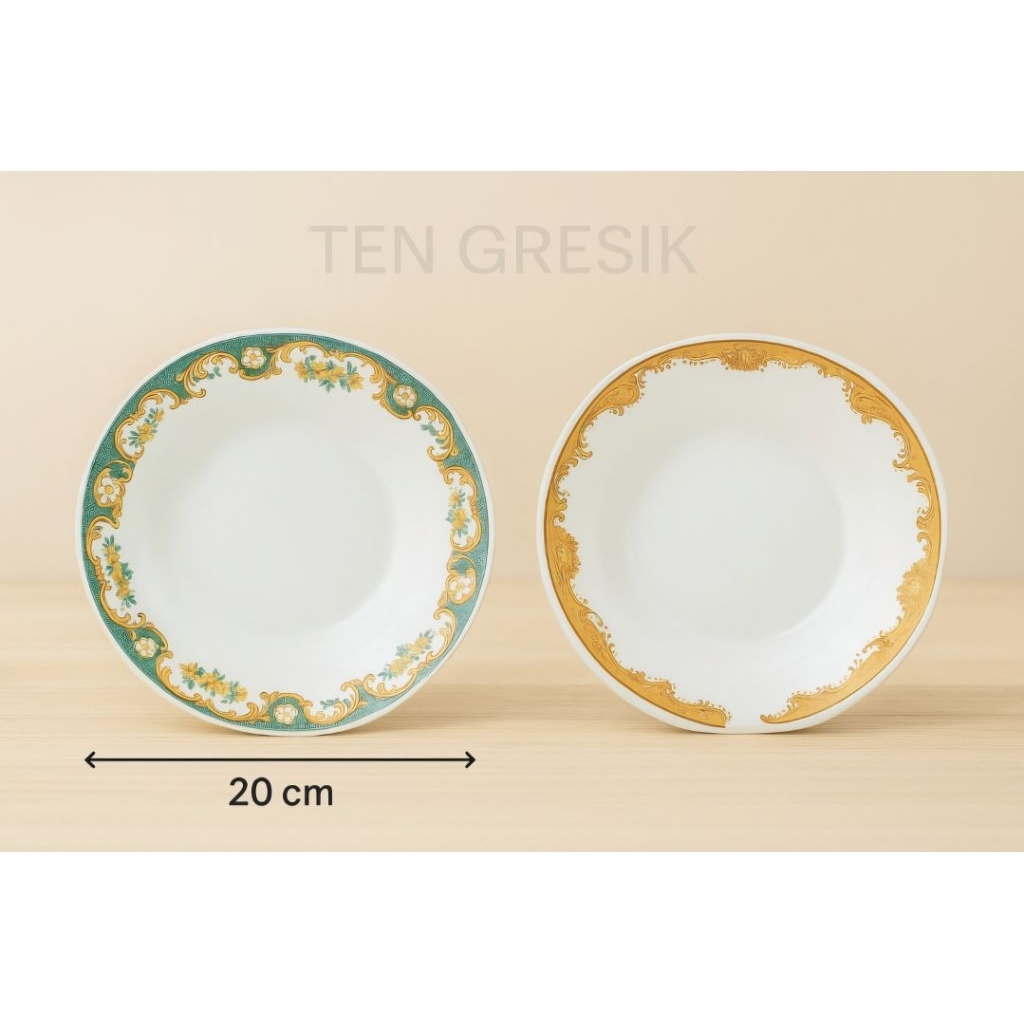 Jual Piring Porselen Merk Lilia / Piring Motif Bunga Merk Lilia ...