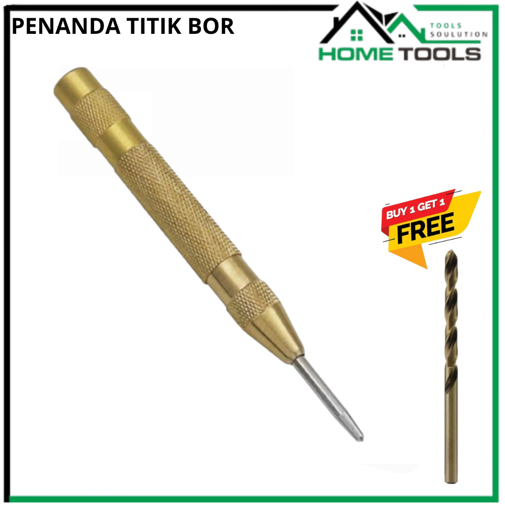 Jual Automatic Center Punch Penanda Titik Bor Drip Center Punch Set ...