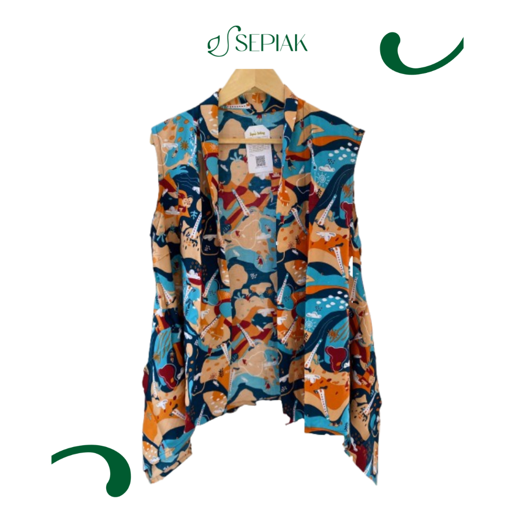 Jual SEPIAK BELITONG OUTER PANTAI MOTIF PULAU LENGKUAS/ OUTER ADEM ...