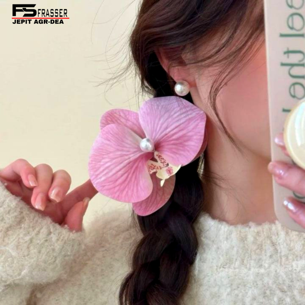 Jual Jepit Anggrek Orchid Hair Clip Jepit Bunga Anggrek BN4JPT 01 ...