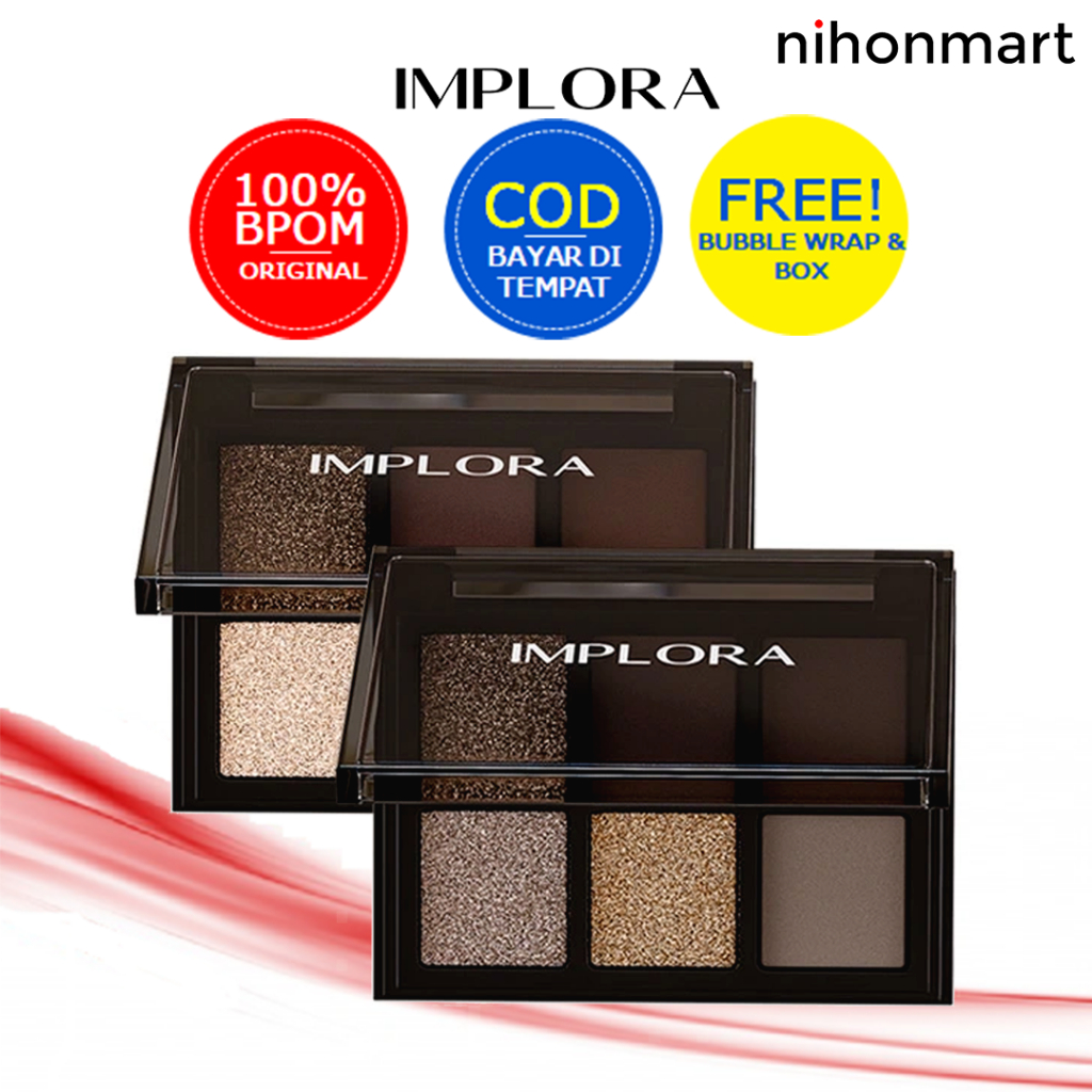 Jual Implora Urban Eyeshadow Palette | Shopee Indonesia