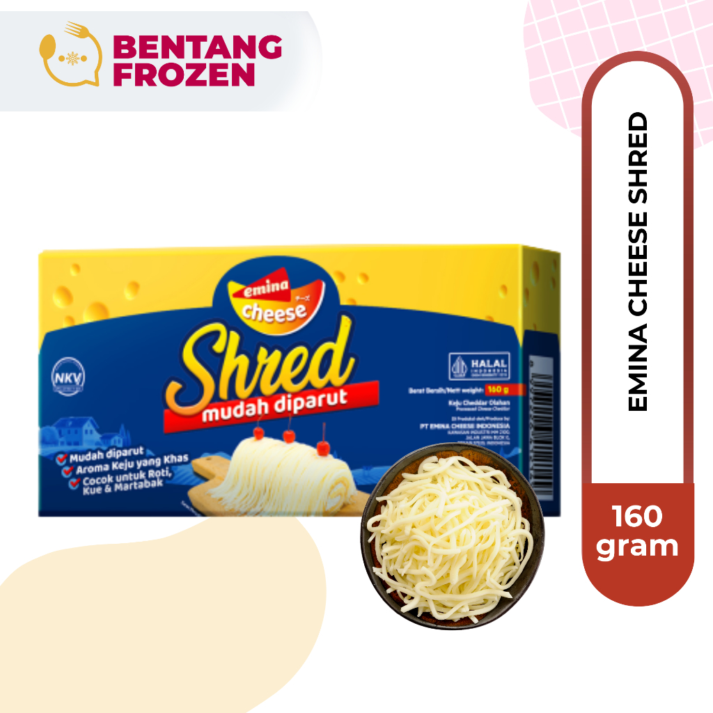 Jual Emina Block Cheese SHRED 160gr | Shopee Indonesia