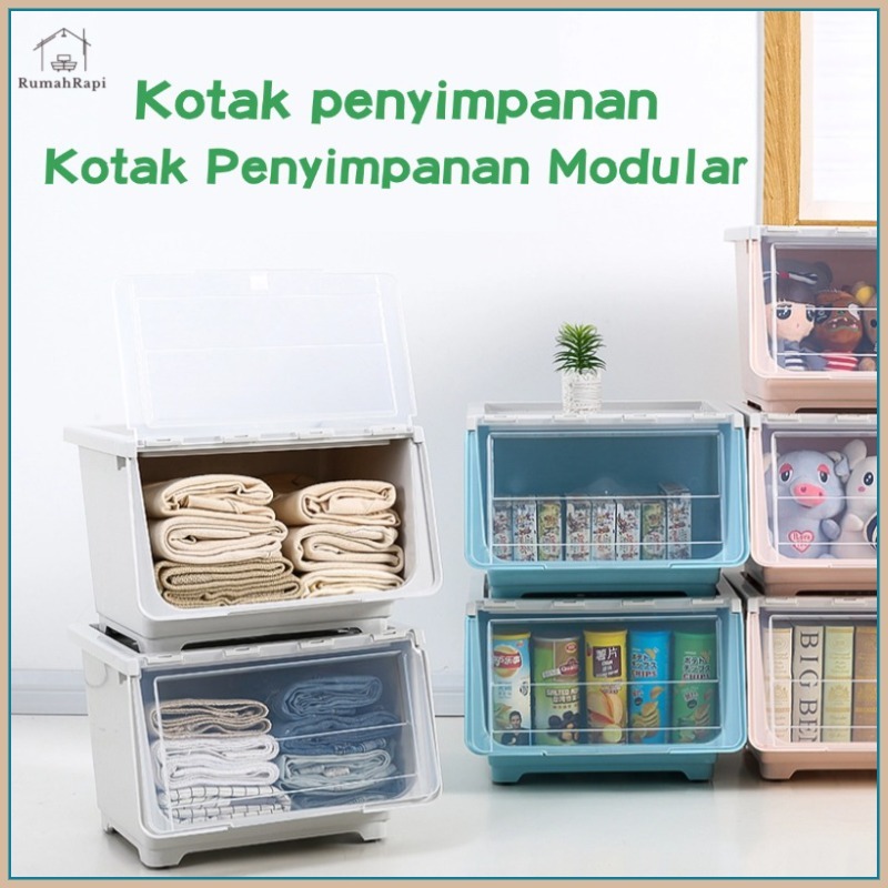 Jual Storage box Plastik multi-fungsi /Organizer box Berdiri Bebas ...