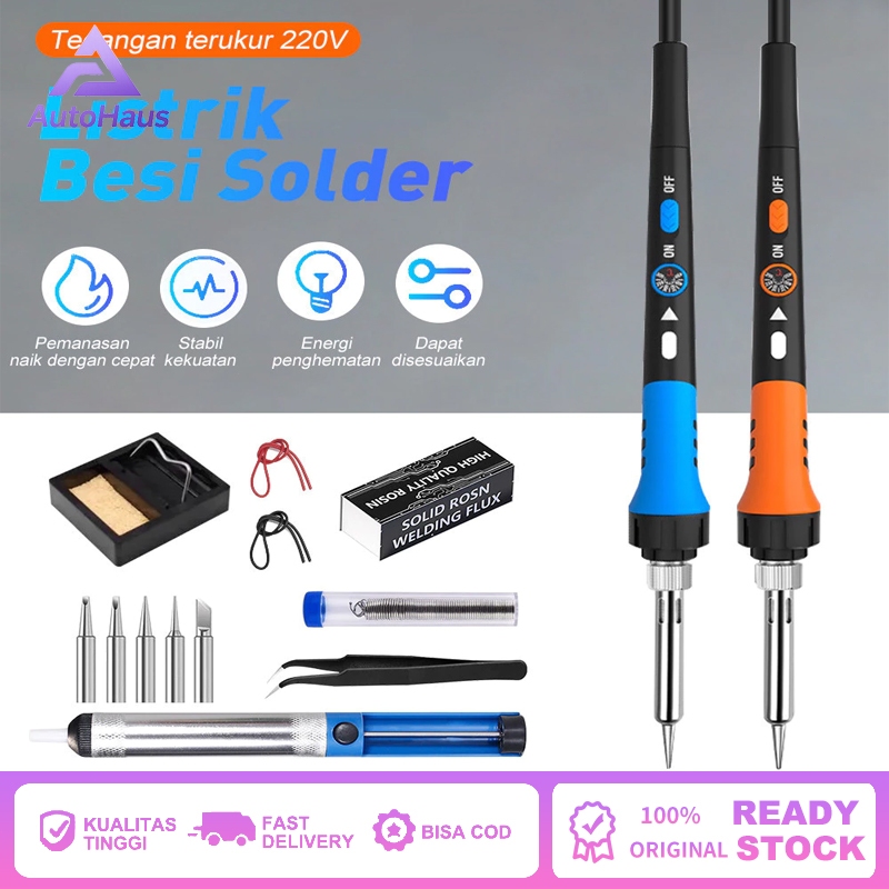 Jual Kotak 60W 220V Solder Listrik Murah Paket Penyedot Penghisap Timah Set Kit Lengkap Komplit ...