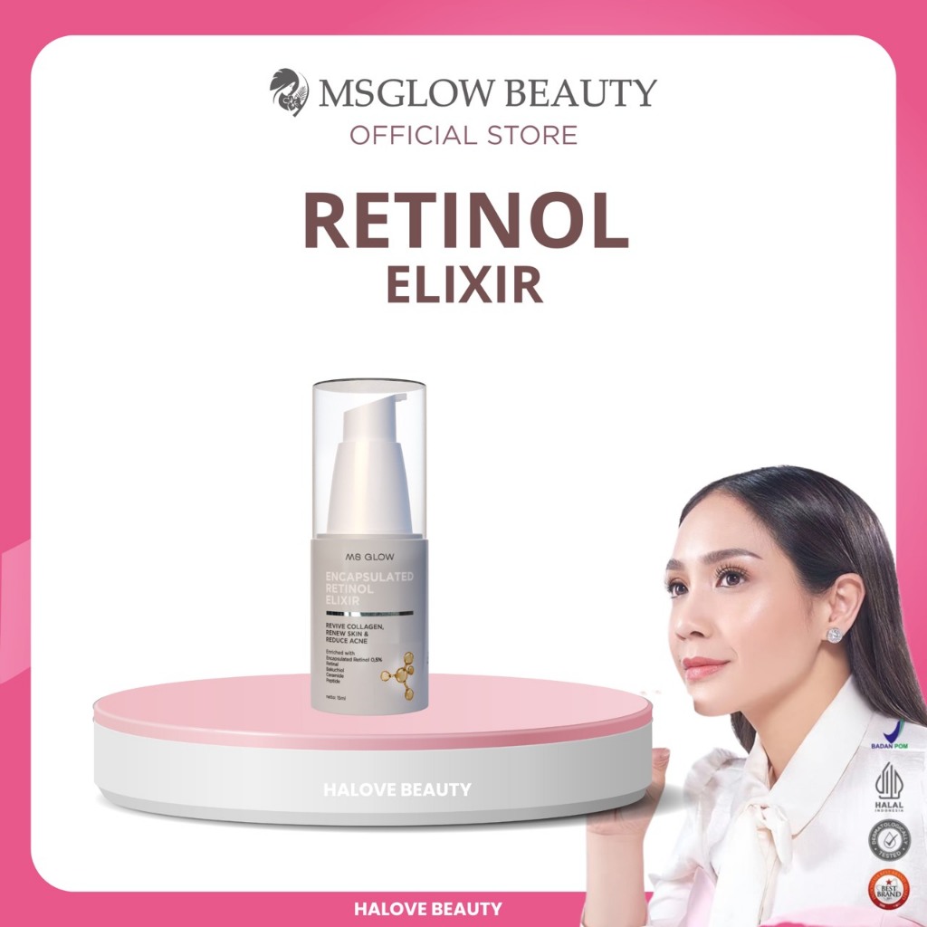 Jual MS GLOW ENCAPSULATED RETINOL ELIXIR 15ML | Shopee Indonesia