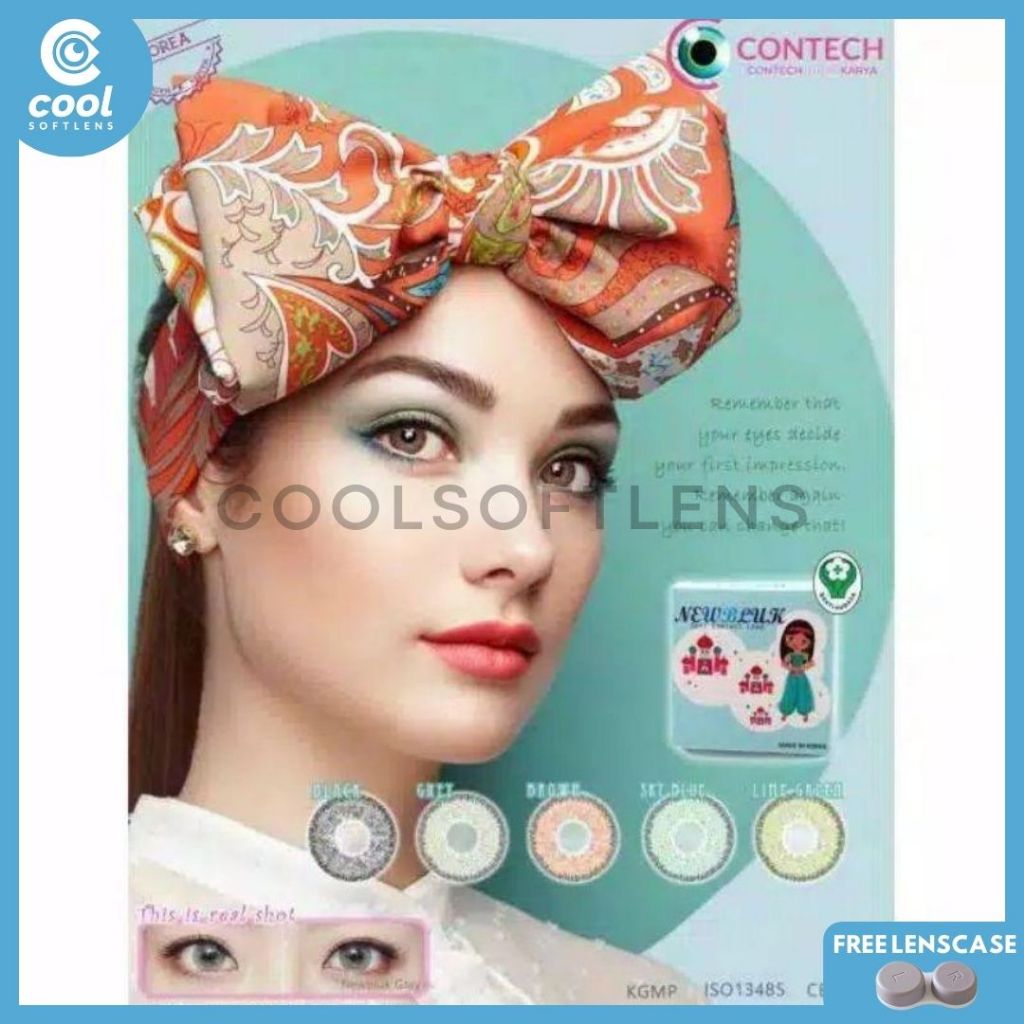 Jual Softlens NEWBLUK 15 MM Normal & Minus (-0,50 S/D -6,00) By CTK ...