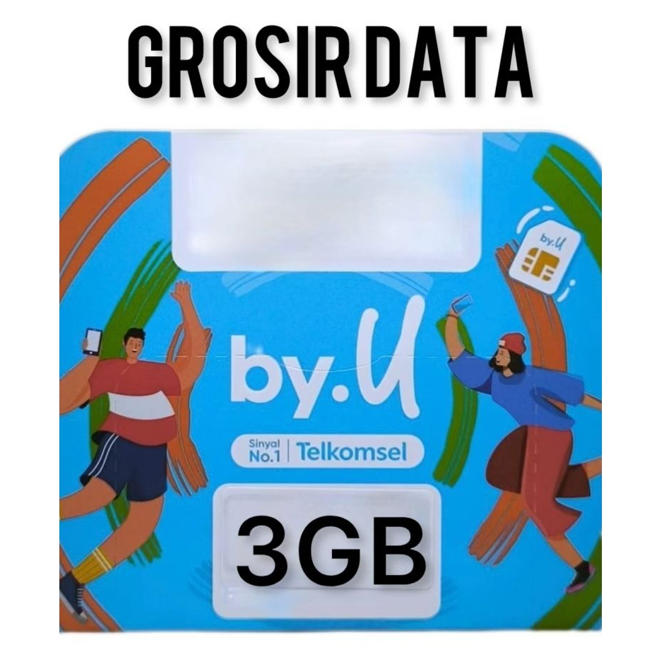 Jual PERDANA BY.U 3GB (NASIONAL) | Shopee Indonesia
