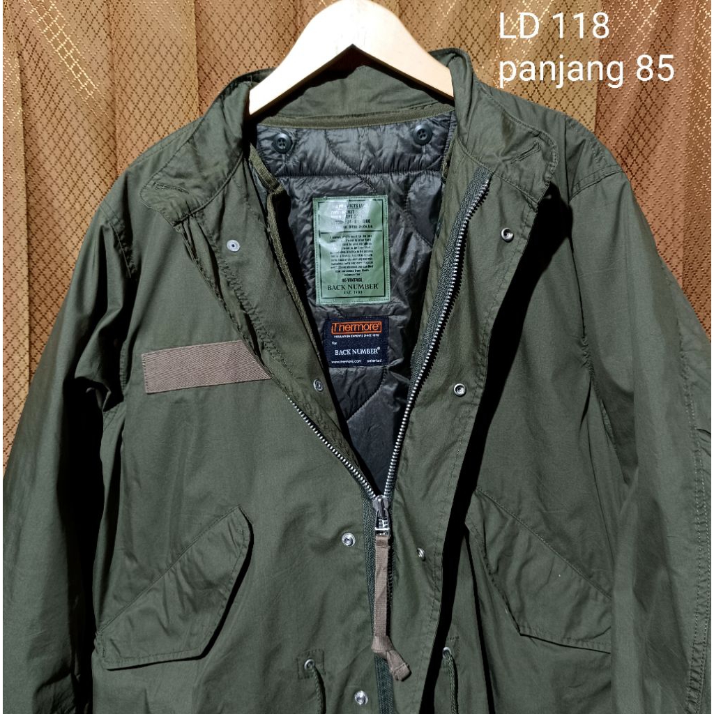 Jual jaket vintage parka army jaket vtg jaket parka fishtail jaket ...