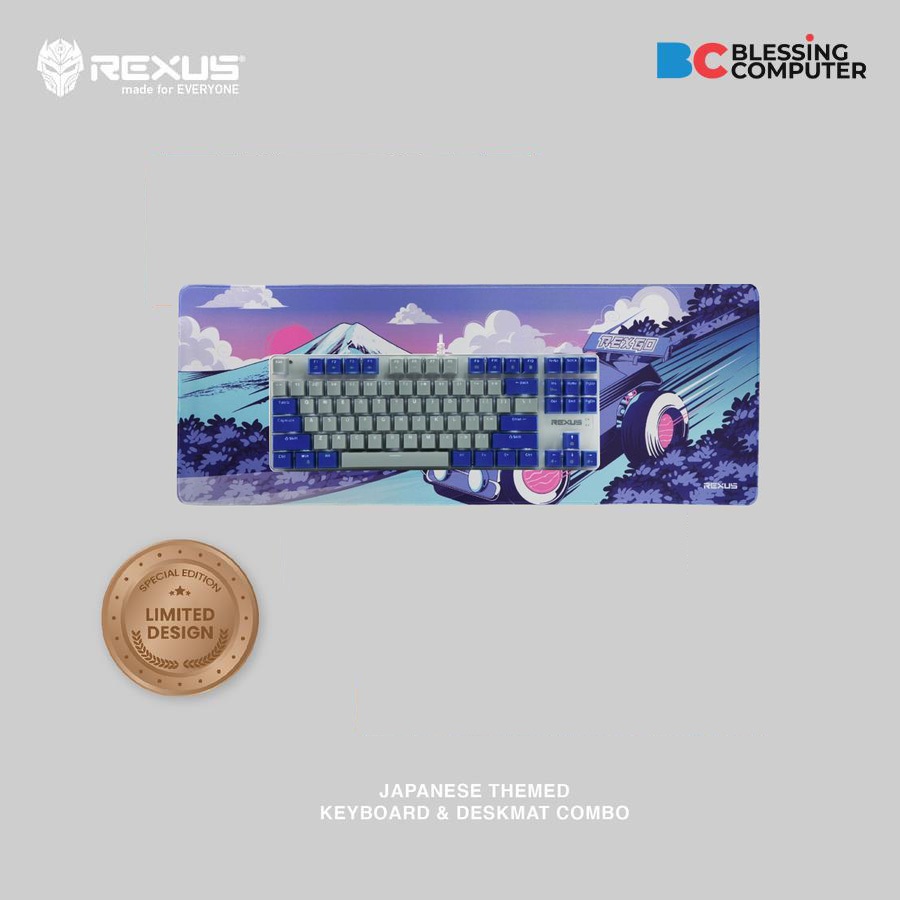 Jual Keyboard Gaming REXUS AYAKA TKL KISHA Brown Switch | Shopee Indonesia