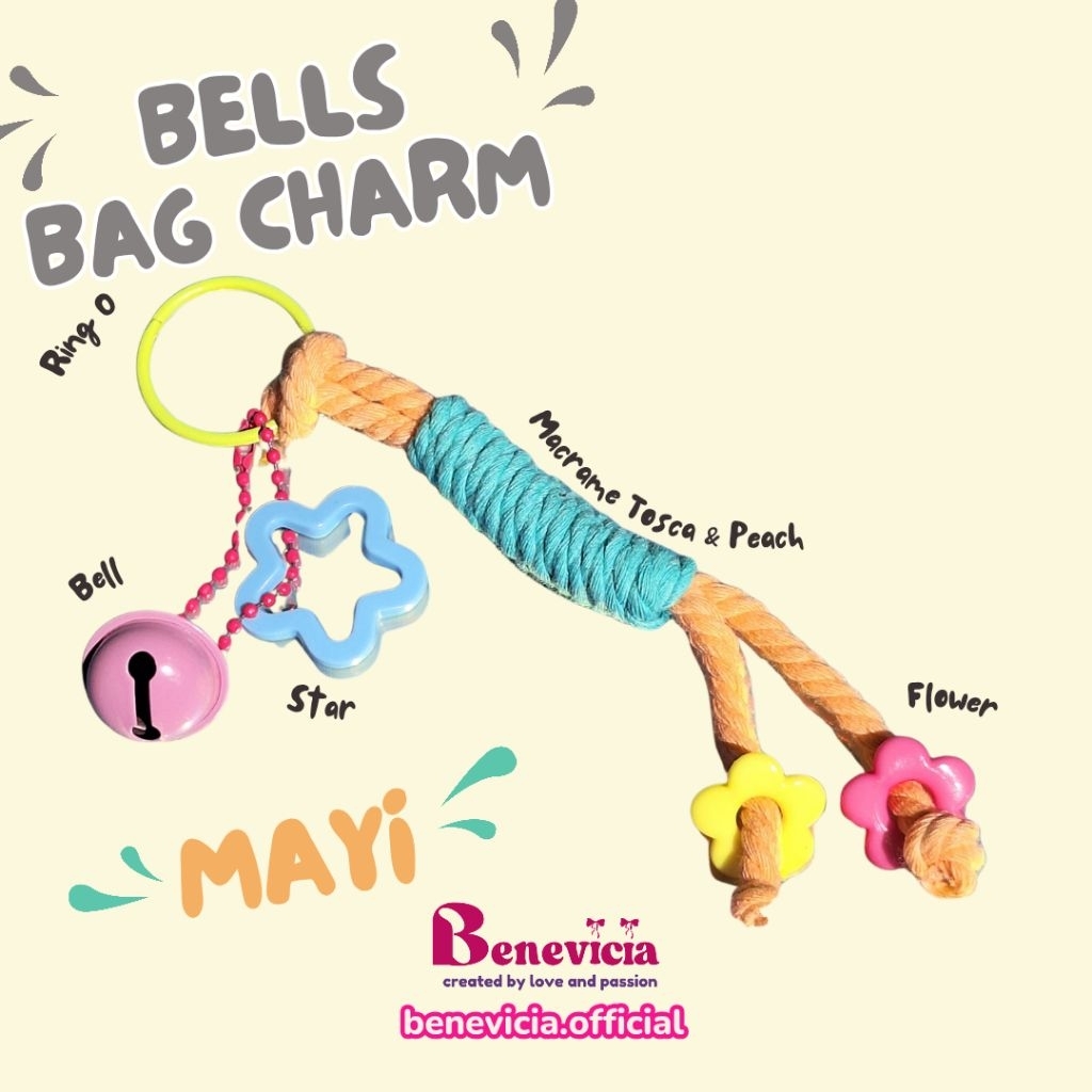Jual Bag Charm Lonceng / Keychain / Gantungan Tas / Gantungan Kunci ...