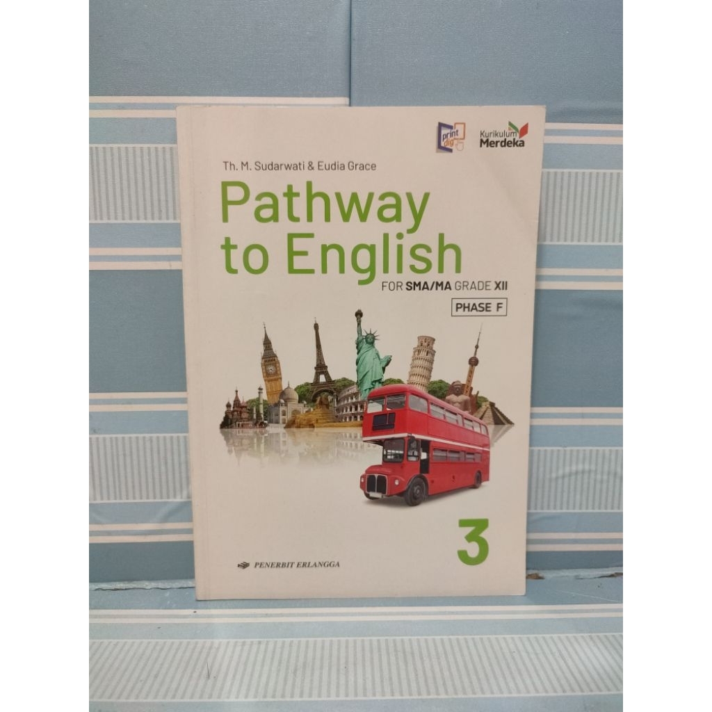 Jual Buku pathway to english untuk SMA kelas 3 XII 12 kurikulum merdeka erlangga | Shopee Indonesia