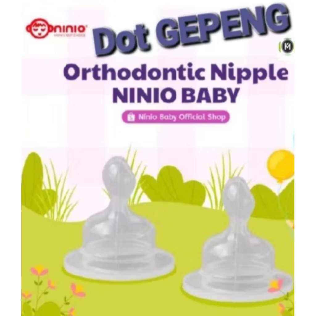 Jual DOT NINIO GEPENG ( ORTHODONTIC ) KARET DOT GEPENG ( SATUAN / ECER ...