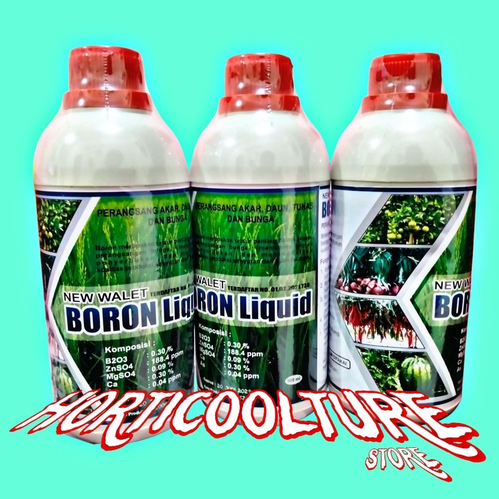 Jual pupuk BORON plus magnesium zinc kalsium nitrogen pemacu akar daun ...