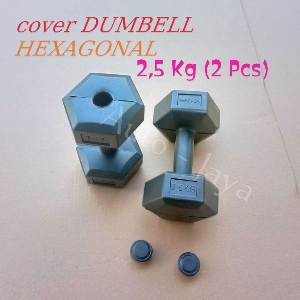 Jual cover DUMBELL 2,5 KG HEXAGONAL ( 2 BIJI) | Shopee Indonesia