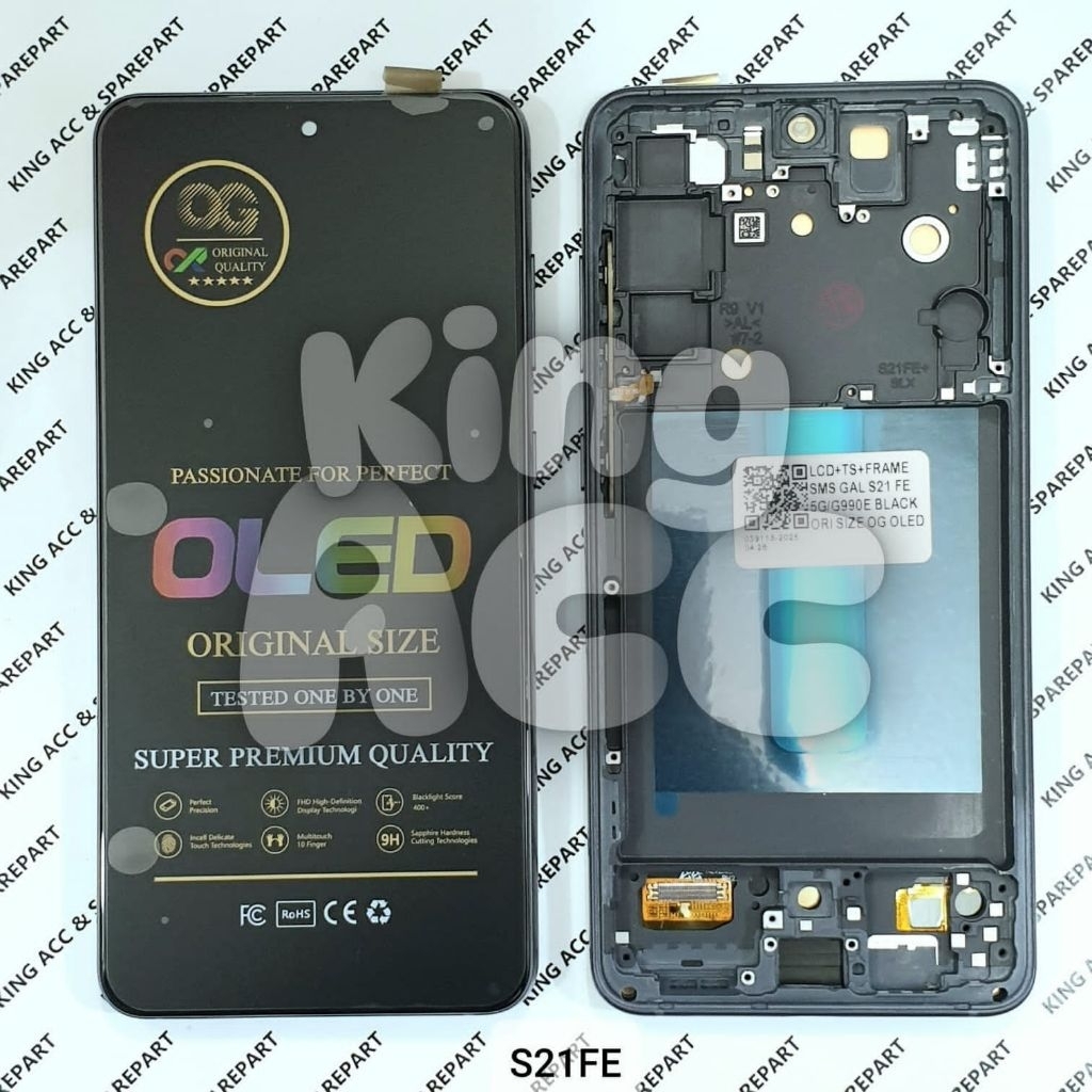 Jual OLED OG LCD TOUCHSCREEN + FRAME SAMSUNG GALAXY S21 FE 5G G990E ...