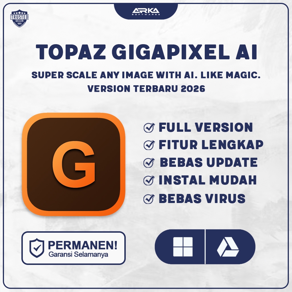 Jual Topaz Gigapixel AI 2026 Full Version Original Lifetime | Software Photo Upscaler / Enlarger ...