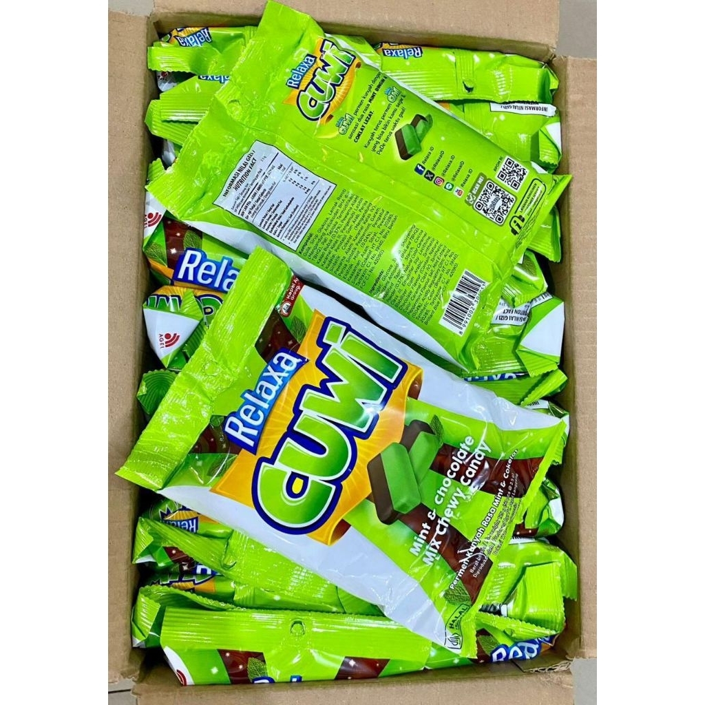 Jual Permen Relaxa Cuwi Coklat isi 50pcs (ex oct) | Shopee Indonesia