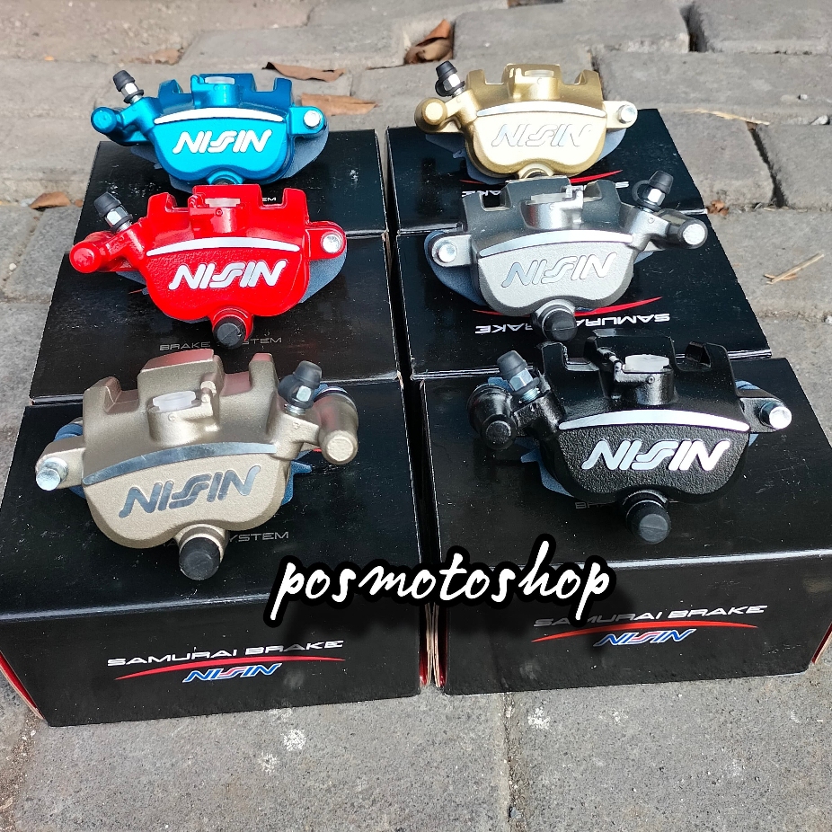 Jual KALIPER NISSIN SAMURAI 2 PISTON KALIPER SAMURAI UNIVERSAL KIRI DAN KANAN | Shopee Indonesia