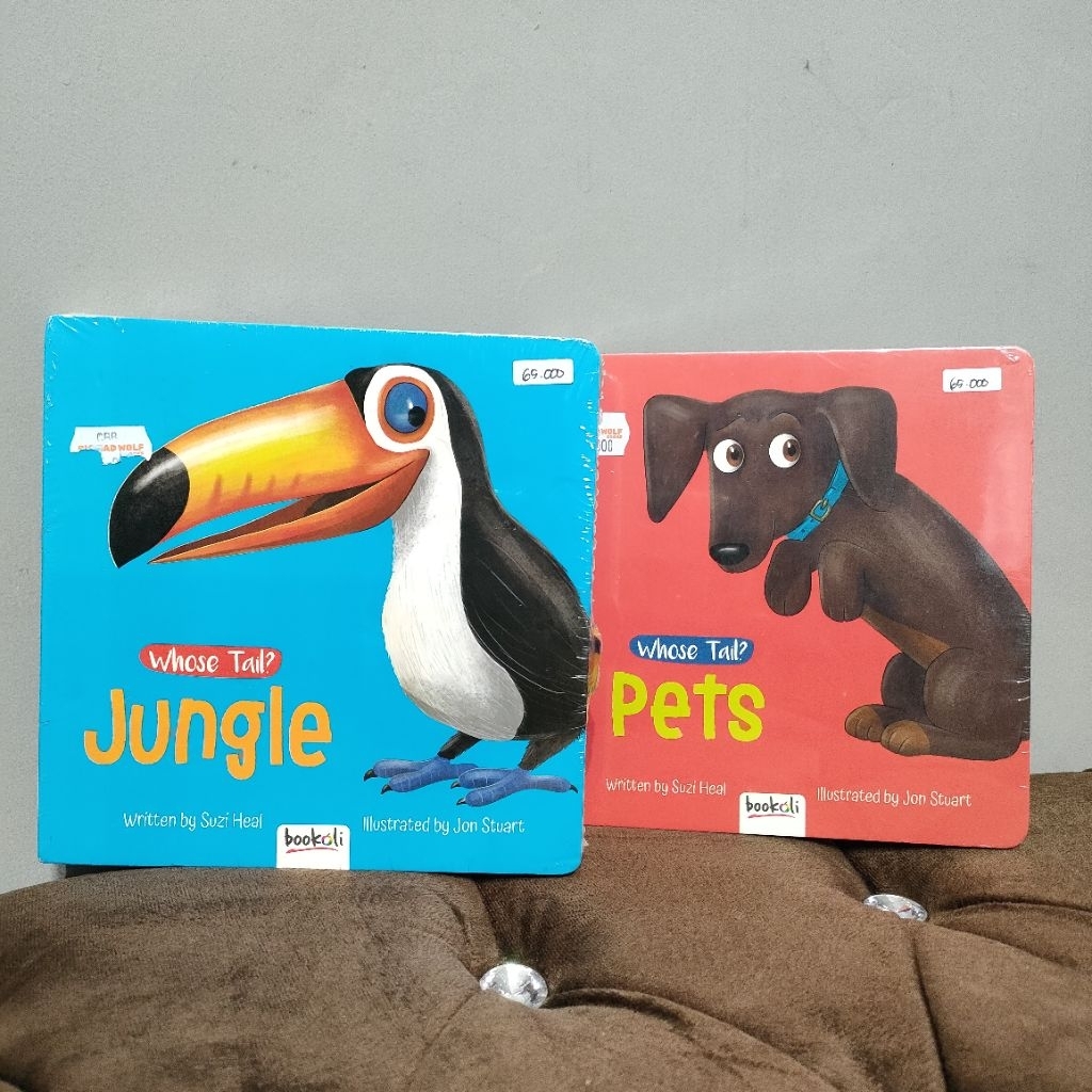 Jual BUKU CERITA ANAK BAHASA INGGRIS USIA 2 TAHUN - BIG BAD WOLF - SERI WHOSE TAIL? : PETS ...