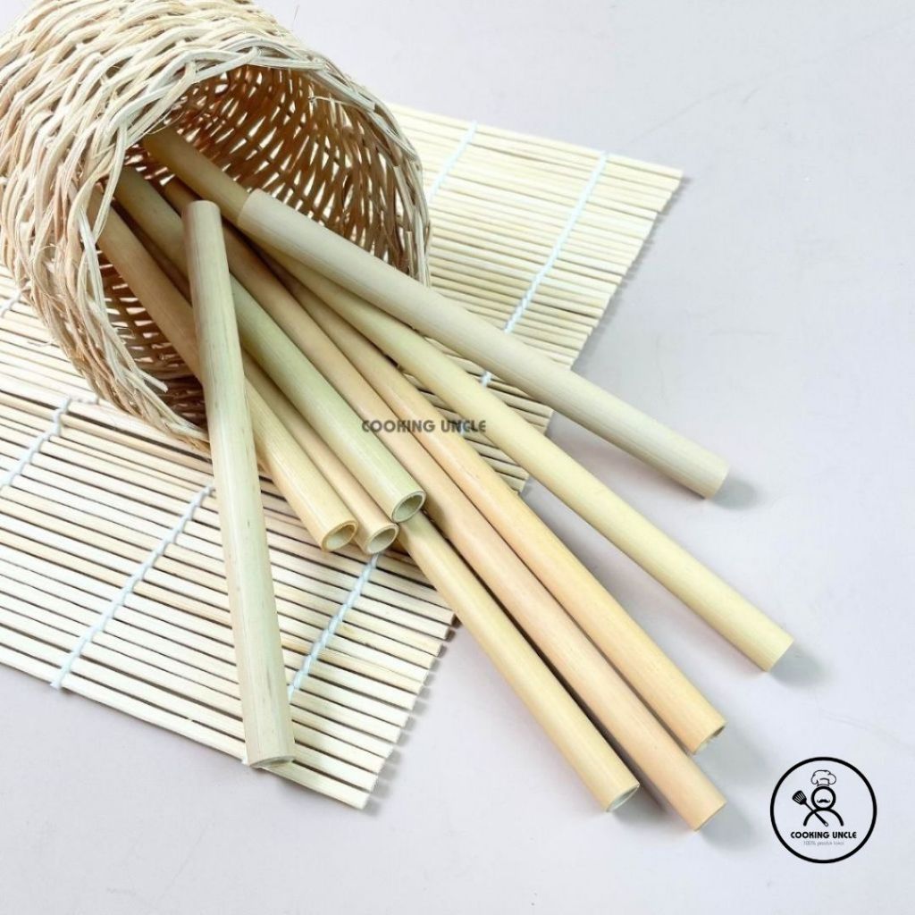Jual Sedotan Bambu Natural 3 Ukuran - Bamboo Straw - Sedotan Aneka ...