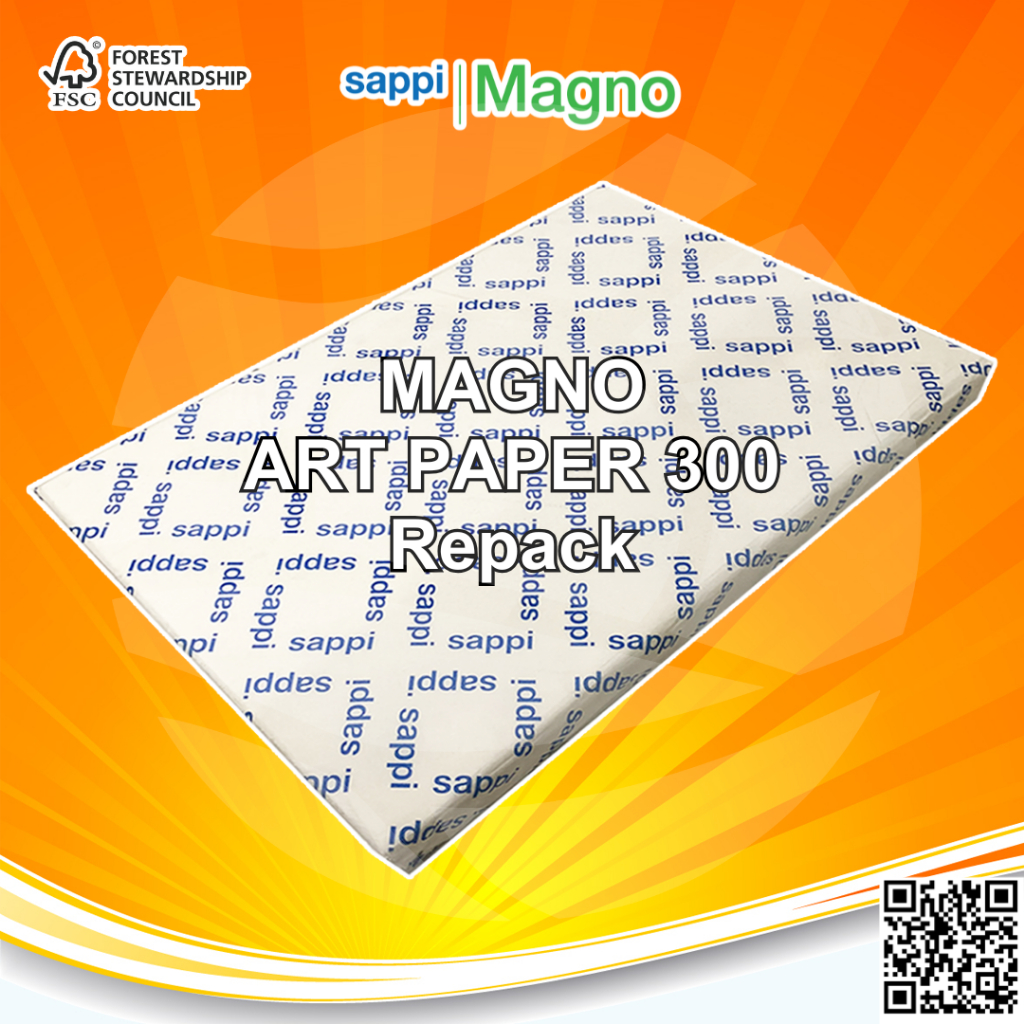 Jual Magno Gloss Kertas Art Paper Carton CTS 300 Gsm Digital Print A3 ...