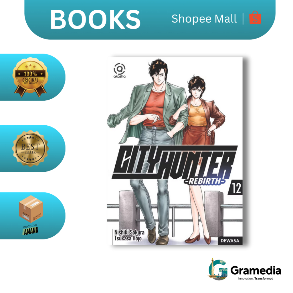 Jual Gramedia MKG - Komik Akasha : City Hunter Rebirth 12 (TSUKASA HOJO) | Shopee Indonesia