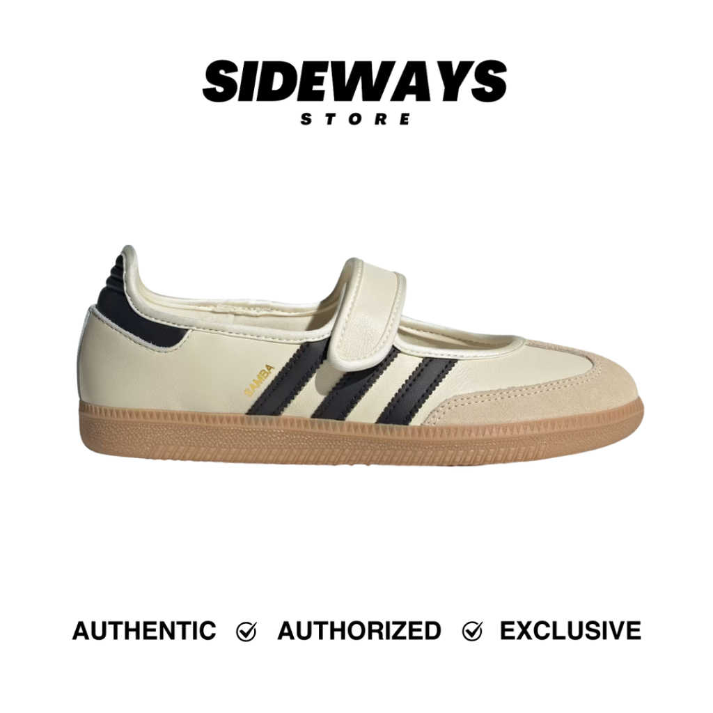 Jual Adidas Samba Mary Jane Cream White Black Gum (JR7338) | Shopee ...