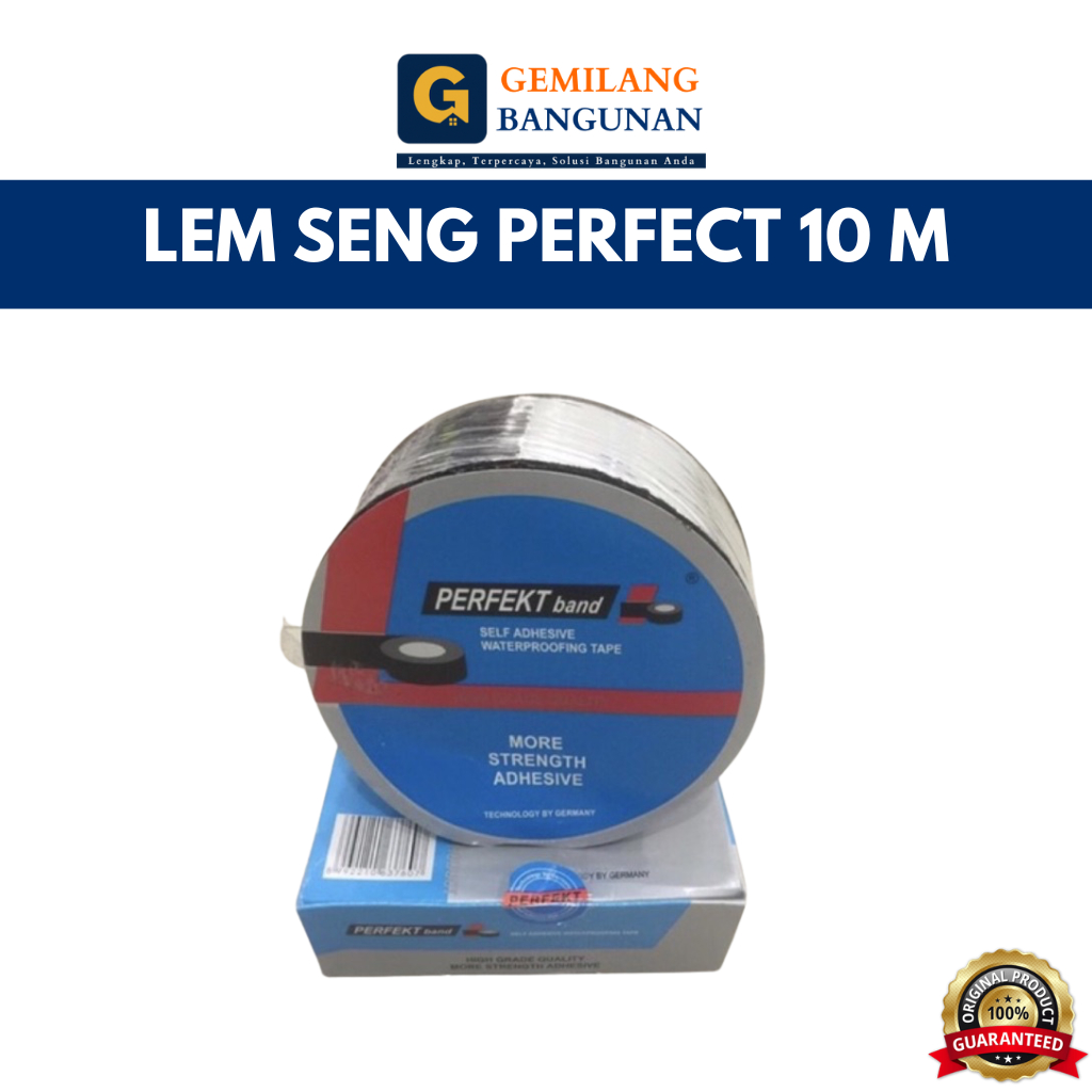 Jual Lem Seng PERFECT 10 METER / Lem Seng Anti Bocor PERFEKT / Lem Seng ...