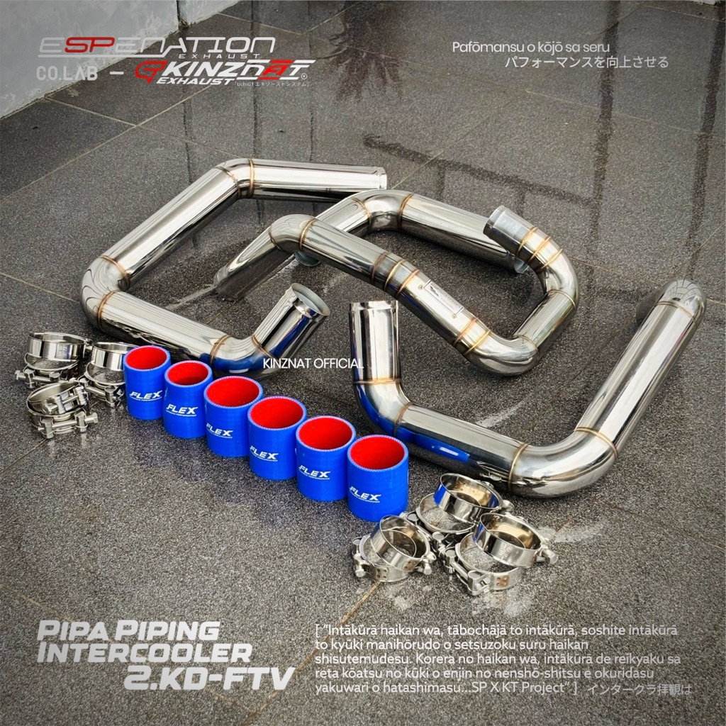 Jual Piping intercooler Toyota Innova Fortuner 2KD-FTV Espenation ...