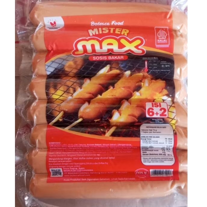 Jual MAX SOSIS BAKAR ISI 8 BATANG | Shopee Indonesia