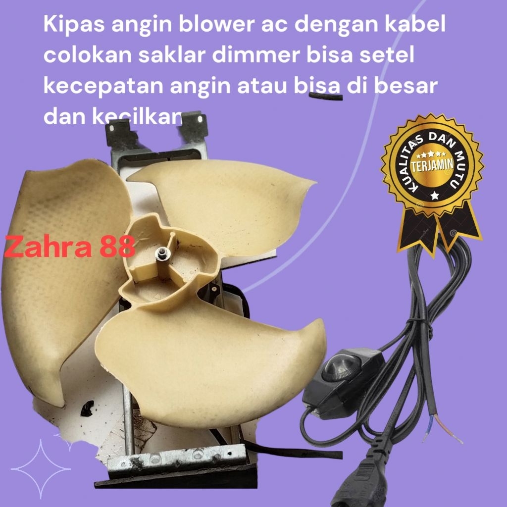 Jual DIMMER KIPAS ANGIN BLOWER AC 3PK 3 DAUN DENGAN KABEL COLOKAN ...
