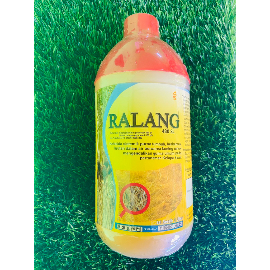 Jual HERBISIDA RALANG 480sl 1LITER || Obat rumput liar sampai akar ...