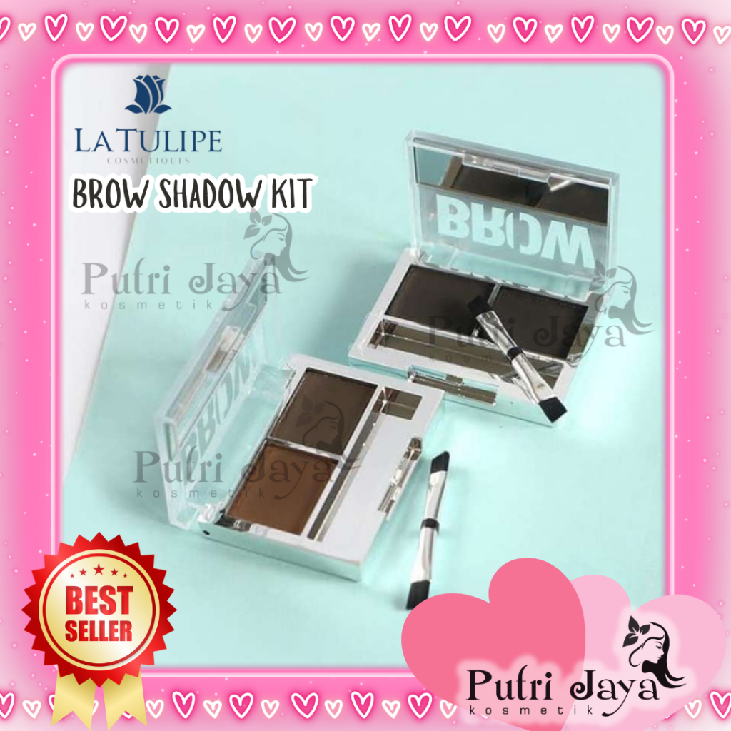 Jual La Tulipe Brow Shadow Kit | Shopee Indonesia
