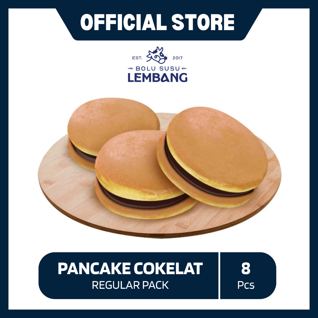 Jual Pancake Susu Lembang Cokelat - Isi 8pcs | Shopee Indonesia